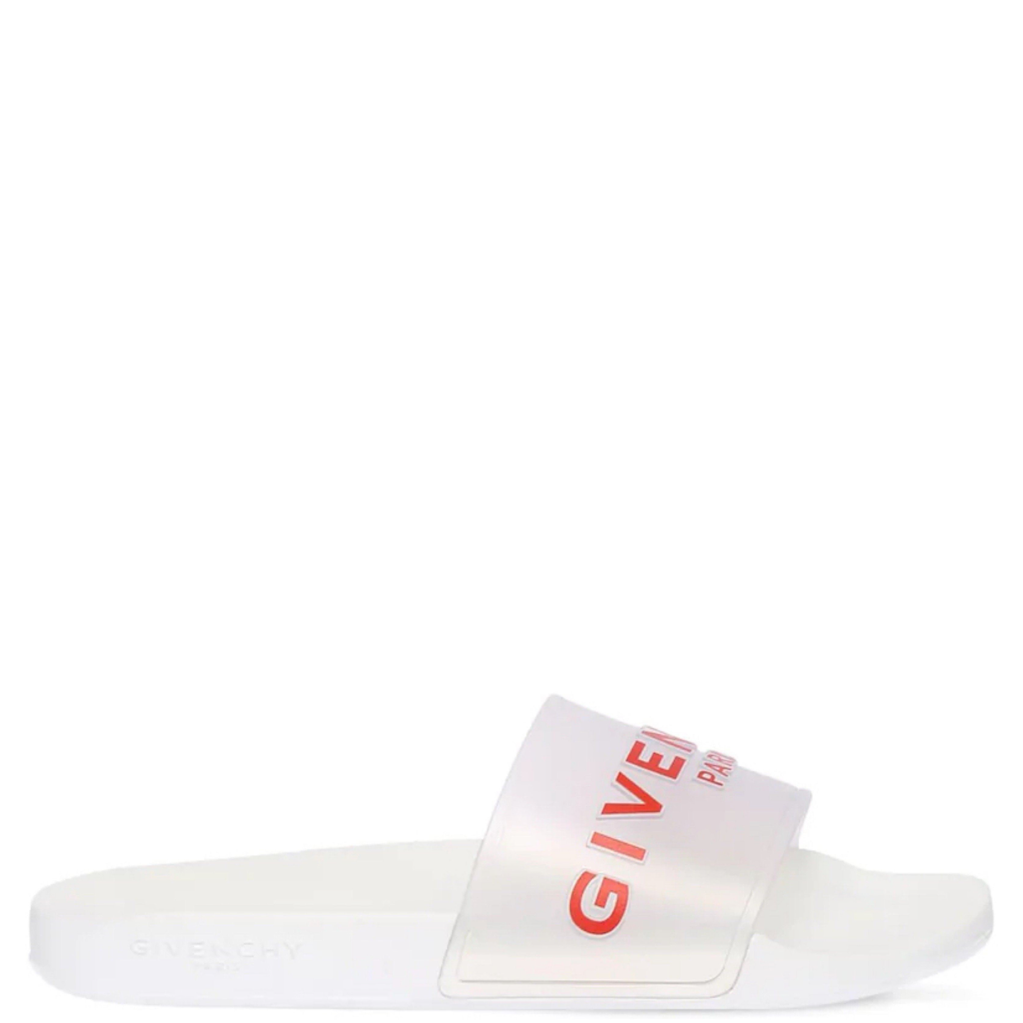 Givenchy Transparent Logo Sliders – DANYOUNGUK