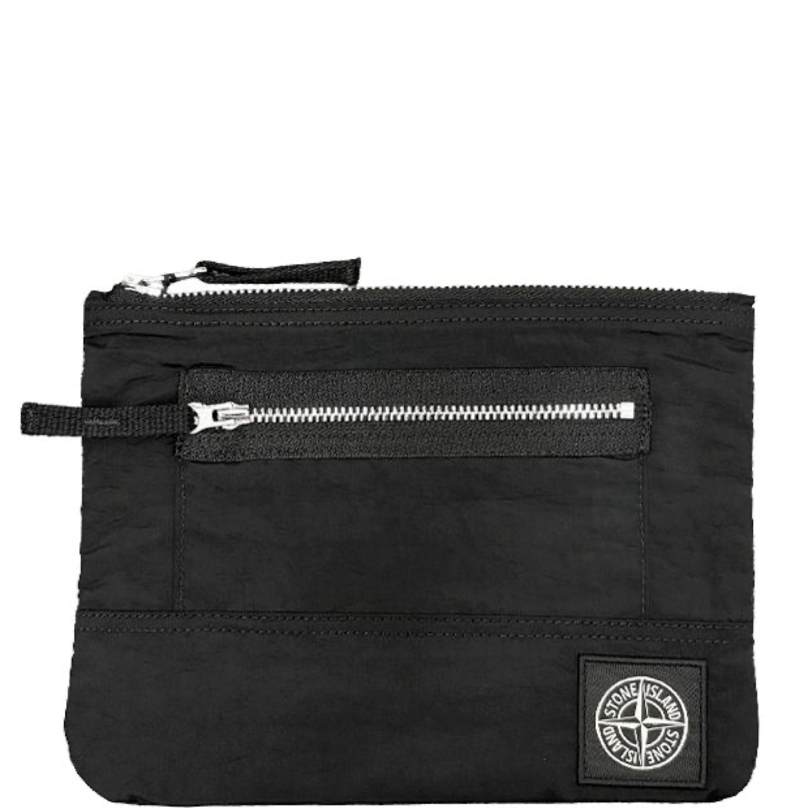 Stone Island Logo Patch Wallet Pouch – DANYOUNGUK