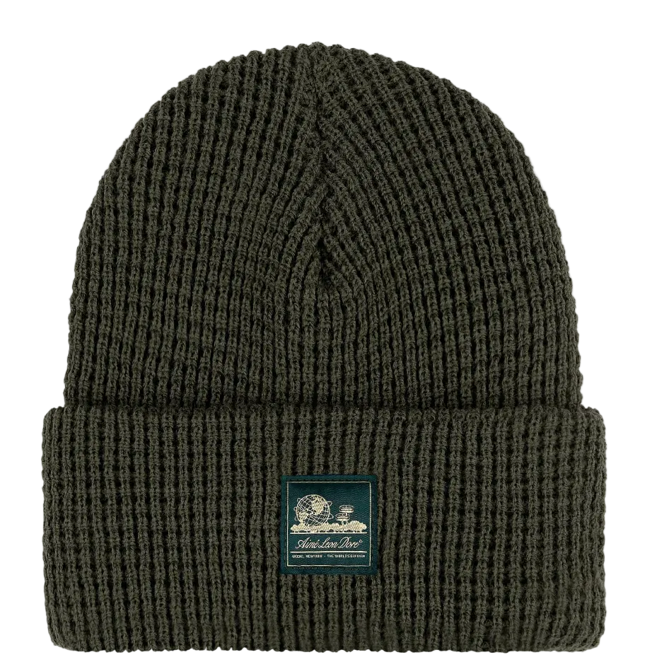 Aimé Leon Dore Waffle Knit Beanie – DANYOUNGUK
